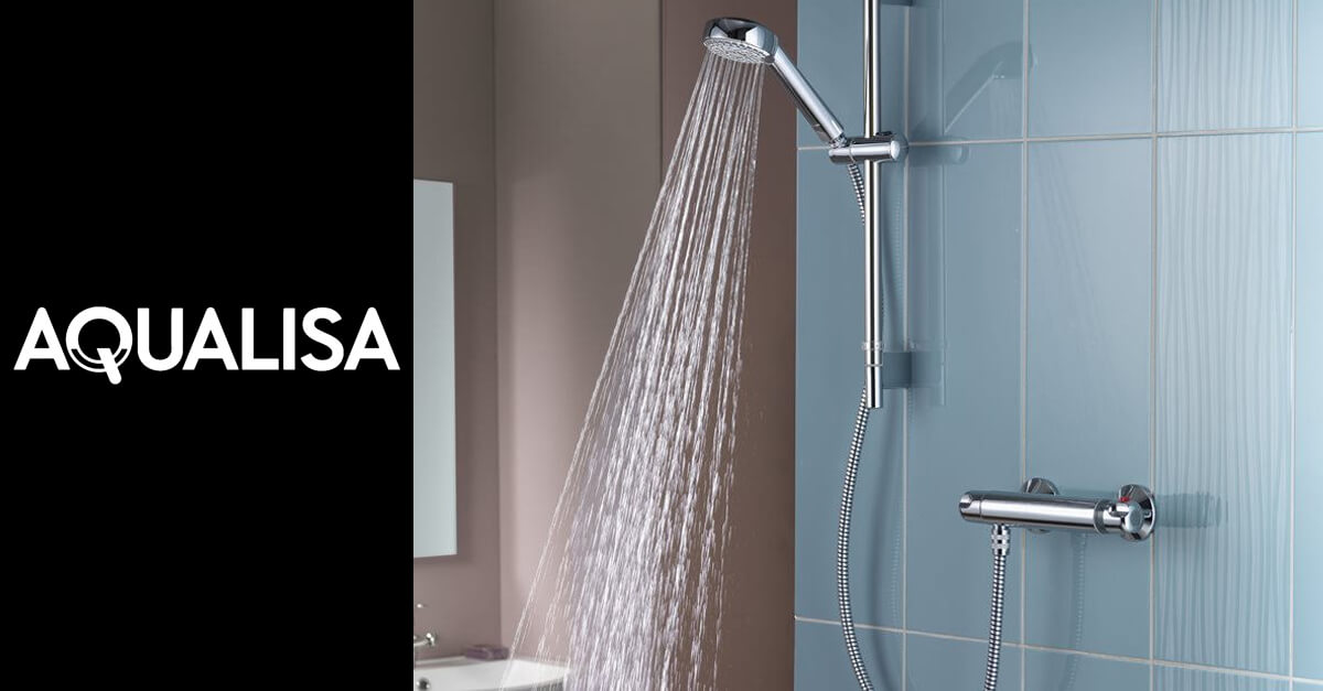 Aqualisa Midas 100 200 Thermostatic Bar Shower Mixer