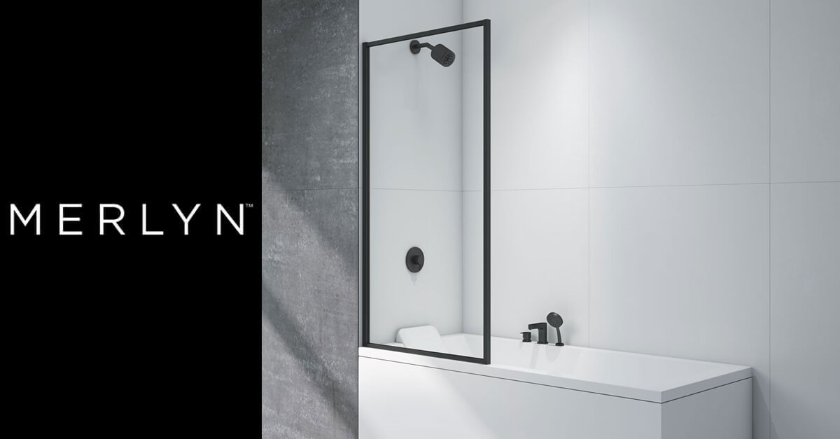 Merlyn Straight and Curved Bath Screens - QS Supplies