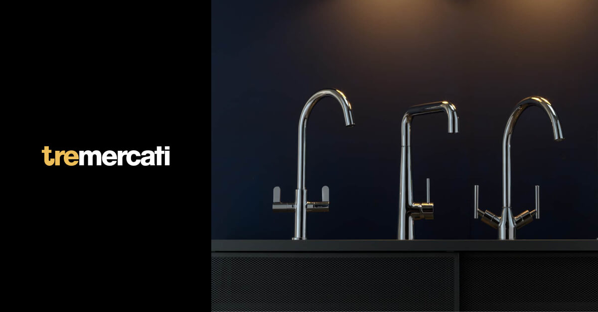 Tre Mercati Taps - Tre Mercati Mixer Taps and Accessories - QS Supplies