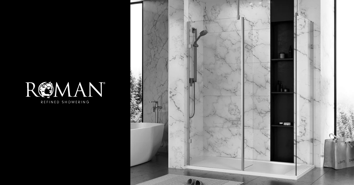 Roman Showers | Enclosures, Trays & Bath Screens from Roman | QS Supplies