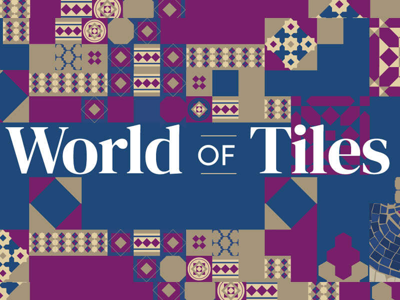 World Map Depicting Tile Designs From Every Country | QS Supplies