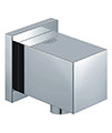 Grohe Allure Chrome Wall Shower Outlet Elbow - 27076000