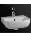 RAK Series 600 1 Tap Hole White Basin 400mm - S60040BAS1