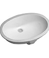 Duravit Santosa Undercounter Vanity Basin 510 x 425mm White - 046651