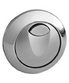 Grohe Eau2 Dual WC Flush Air Button Chrome Plated - 38771000