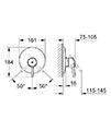 Grohe Concetto Chrome Single Lever Shower Mixer Trim - With Or Without ...