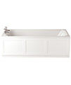 Heritage Granley Deco 1700 x 700mm Acrylic Single Ended Fitted Bath.