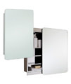 RAK Slide Stainless Steel 500 x 700mm Slider Door Mirror Cabinet