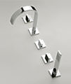 Vado Geo Chrome 5 Hole Bath Shower Mixer Tap With Kit