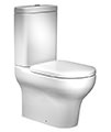 Roper Rhodes Note Close Coupled WC Pan White With Cistern And Seat | NCCPAN
