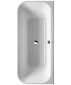Duravit Happy D2 Back-To-Wall 1800 x 800mm Bath With Panel And Frame ...