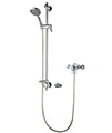 Triton Elina Exposed Concentric Chrome Mixer Shower Valve With Riser Rail