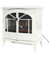 Dimplex Chevalier Creamy White Gloss Optiflame Electric Stove | 143396