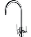 Clearwater Stella Tri-Spa C Kitchen Sink Mixer Tap - ST2CP.