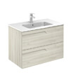 Royo Vitale Wall Hung Vanity Unit With 2 Drawers - RO21857