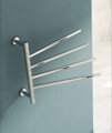 Reina Rance 500 x 475mm Dry Electric Stainless Steel Towel Rail-DE-RNC4550P