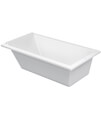 Duravit Starck 1700 x 750mm White Rectangular Bath - 700335000000000