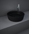 RAK Feeling Round 420mm Matt White Countertop Basin Without Tap Hole