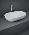 RAK Feeling Oval 550 x 350mm Matt White Countertop Basin