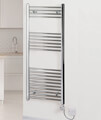 MHS Rads 2 Rails Aldgate Straight Chrome Towel Rail - NALCH-H-080-40