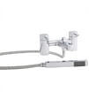 Kartell K-Vit Mode Deck Mounted Chrome Bath Mixer Tap