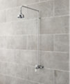 Nuie Bathroom Traditional Rigid Riser Shower Kit - A3170