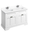 Burlington 1300mm 4 Door Unit And Minerva Worktop With Double Basin