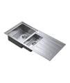 1810 Company Forza Duo 150i Satin 1000 x 500mm 1.5 Bowl Kitchen Sink