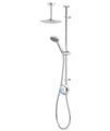 Aqualisa Quartz Chrome Classic Exposed Riser Rail With Digital Valve ...