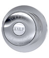 Hudson Reed Traditional Round Dual Flush Push Button Chrome - TDPB01