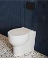 Britton Trim Back To Wall WC Pan With Soft Close Seat - TRIM.003