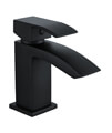 Aqua Edition Onyx Matt Black Basin Mixer Tap - BIQONY10