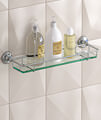Roper Rhodes Avening Toughened Clear Glass Gallery Shelf - 4912.02.