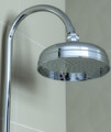 Deva 5 Inch Traditional Shower Head With Swivel Joint