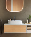 Duravit Zencha 550 x 390mm Ground Washbowl With Tap Platform And Waste ...