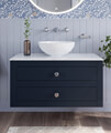Crosswater Canvass Double Drawer Vanity Unit
