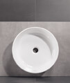 Villeroy And Boch Collaro 400mm White Alpin Round Surface Mounted Washbasin