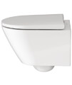 Duravit D-Neo Short Projection Wall Hung Rimless WC Pan